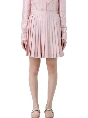 Versace Pleated Skirt - Pink