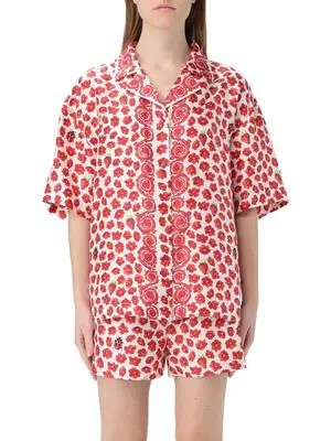 Versace Printed Shirt - Red
