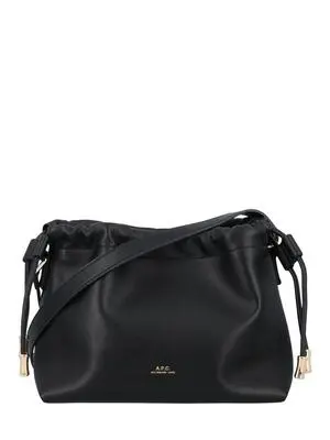 A.p.c. Ninon Mini Drawstring Bag - Black