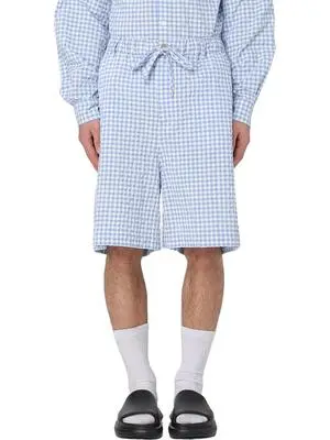 Marni Gingham Shorts - Blue