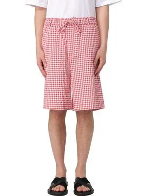 Marni Gingham Shorts - Red