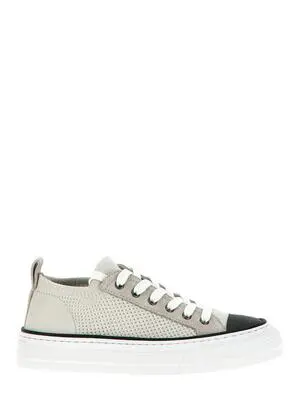 Brunello Cucinelli Brunello Cucinelli Lace-Up Sneakers Multicolor