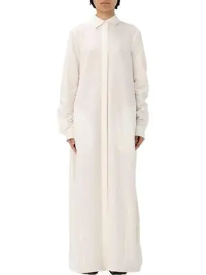 TOTEME Long Sleeve Dress - White