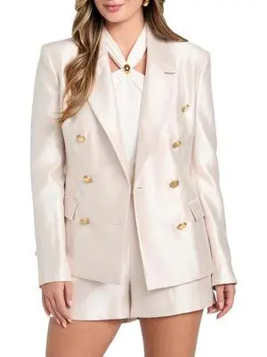 MARCIANO Milla Double Breasted Blazer - Platinum Multi