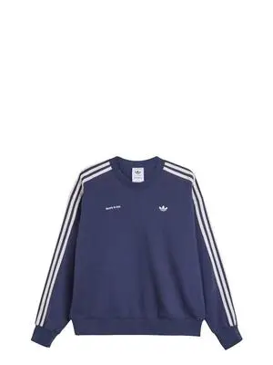 Adidas X Sporty & Rich Sweatshirt - Night Navy Blue