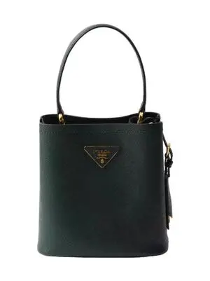 Prada Mini Panier Bucket Bag - Green