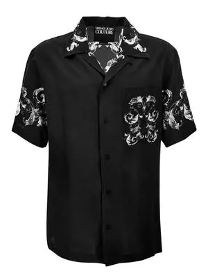 Versace Printed Shirt - Black