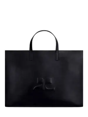 COURREGES Heritage Tote - Black