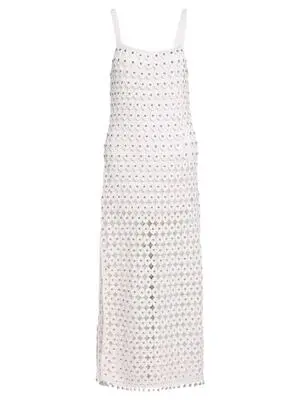 TOCCIN Clementine Crochet Midi Dress - Optsi