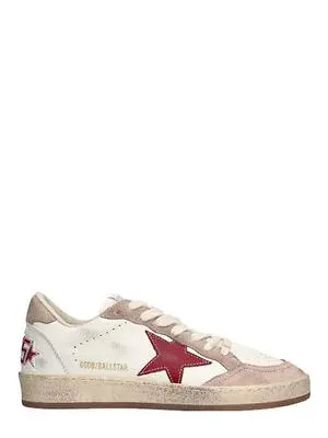 GOLDEN GOOSE Ballstar 80930 Leather Low-top Trainers - White/oth