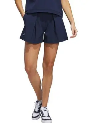 Adidas Go-to Pleated Shorts - Collegiate Navy