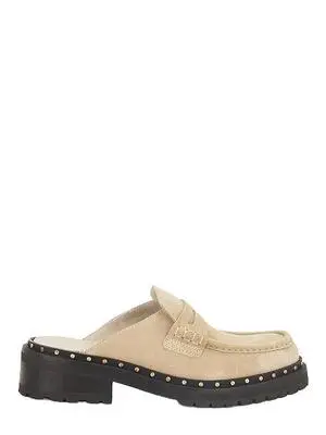 GOLDEN GOOSE Golden Goose Jerry Rock Sabot Loafer In Tan. Sand
