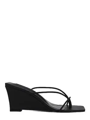 TONY BIANCO Gretta Wedge Sandal - Black