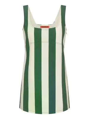 SIMONMILLER Sahara Striped Dress - Green