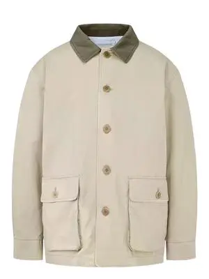 MAN ON THE BOON. On The Boon Cotton Jacket - Neutrals