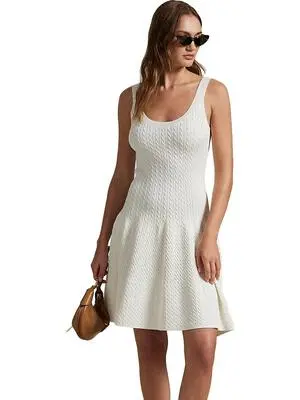 Ralph Lauren Cable-knit Sweater Dress - Cream