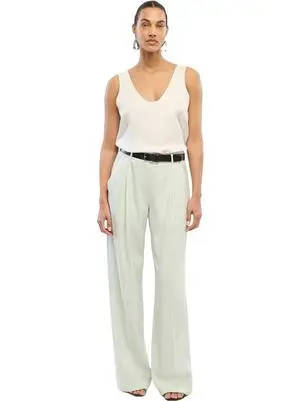 Another Tomorrow Another Tomorrow Relaxed Wide Leg Pant Julep