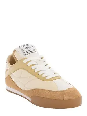 Chloé Kick Low Top Sneakers - Light Ochre