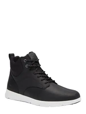 Timberland Parker Street High-top Sneakers - Black Full Grain