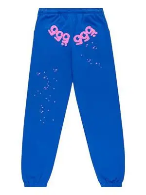 SP5DER Angel Number Sweatpant - Blue