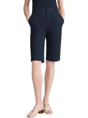 Vince Mid Rise Chino Shorts - Coastal