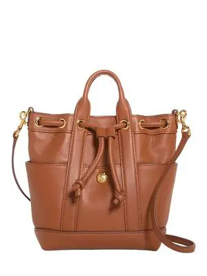Veronica Beard Mini Goody Bucket Bag - Hazelwood