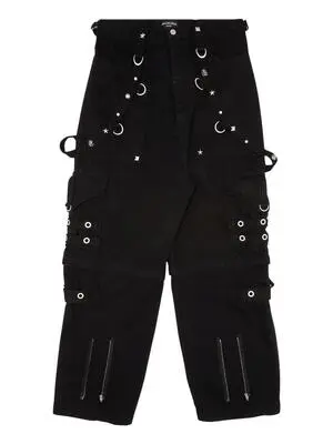 Balenciaga Raver Baggy Pants - Black