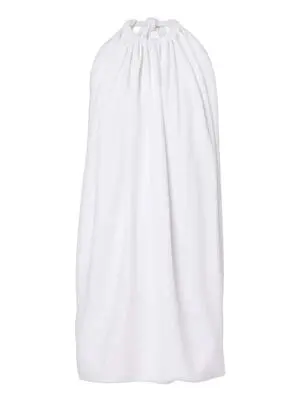 Sportmax Arizona Draped Halterneck Minidress - White