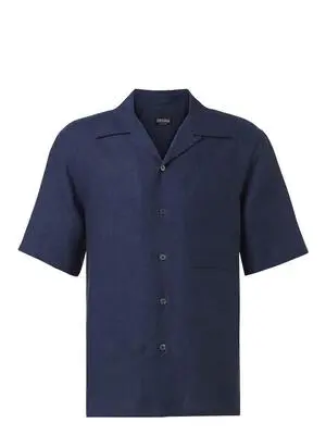 Zegna Linen Shirt - Blue