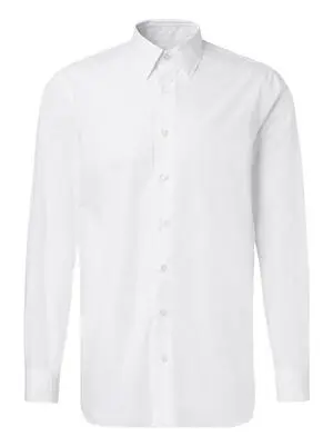 LARDINI Cotton Poplin Shirt - White