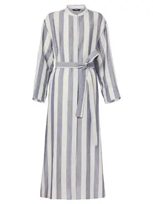 MAX MARA S Max Mara Rima Striped Midi Dress
