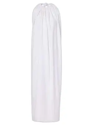 Sportmax Alceste Draped Maxi Dress - White