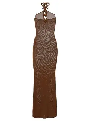 Isabel Marant Eileen Maxi Dress - Metallic