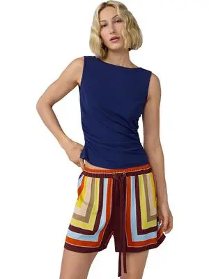 Diane Von Furstenberg Perfect Click Tank - Classic Navy
