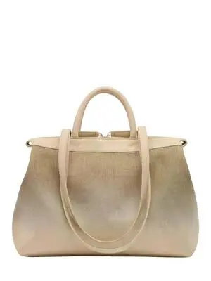 Marsèll 4 Dritta Lino Ombré-effect Tote Bag - Neutrals