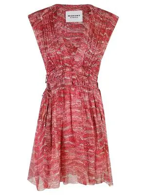 MARANT ETOILE Sleeveless Dress - Red
