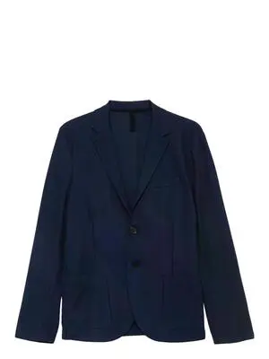 Harris Wharf London Honeycomb Blazer - Blue