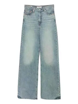 LEVI'S Ribcage Straight Leg Jeans - Blue