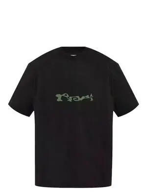ROA Logo-print T-shirt - Black