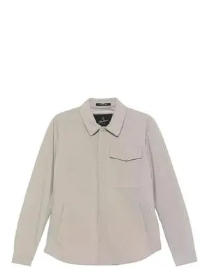 MONTECORE Classic-collar Shirt Jacket - Grey