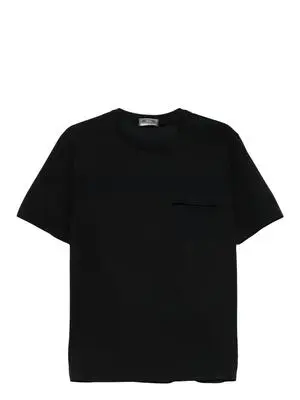 Herno Logo-debossed T-shirt - Black