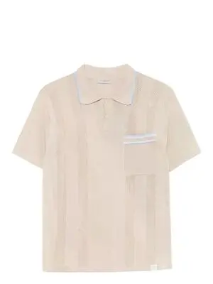 Paul & Shark Asymmetric-pocket Polo Shirt - Neutrals
