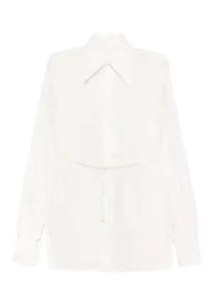 MAISON MARGIELA Silk Shirt - Neutrals