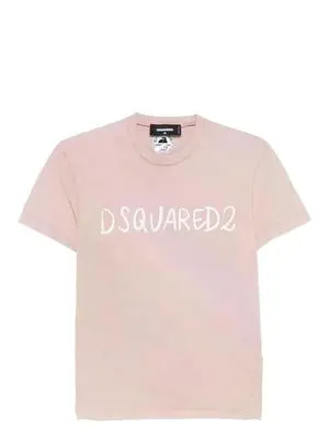 Dsquared2 Logo-print T-shirt - Pink