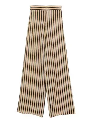 Max Mara Cestino Palazzo Pants - Neutrals