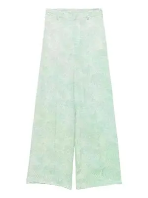 PT TORINO Lorenza Printed Trousers - Neutrals