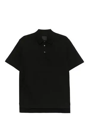 Givenchy Logo-embroidered Cotton Polo Shirt - Black