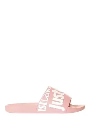 Just Cavalli Logo-print Slippers - Pink