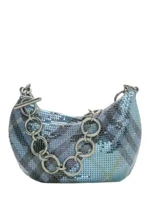Burberry Chainmail Mini Bag - Blue