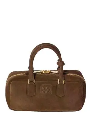 Miu Miu Arcadie Tote Bag - Brown